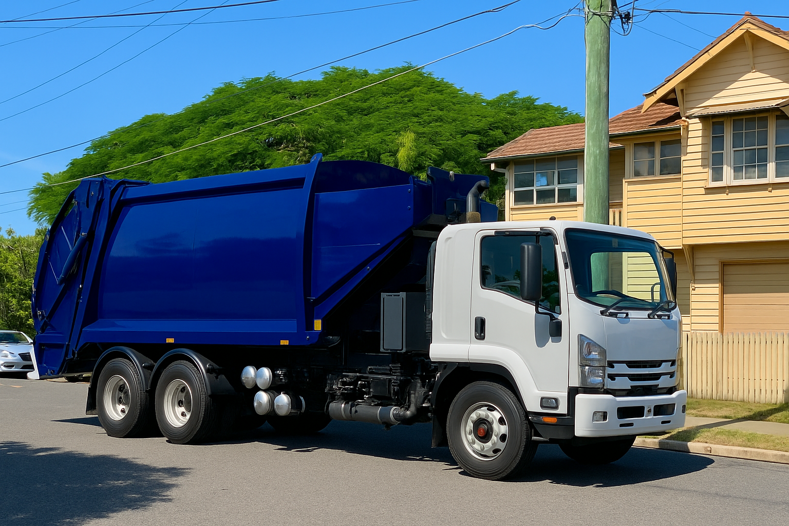 Side Loader Rubbish Truck Finance | Low-Doc Waste Collection Loans ...